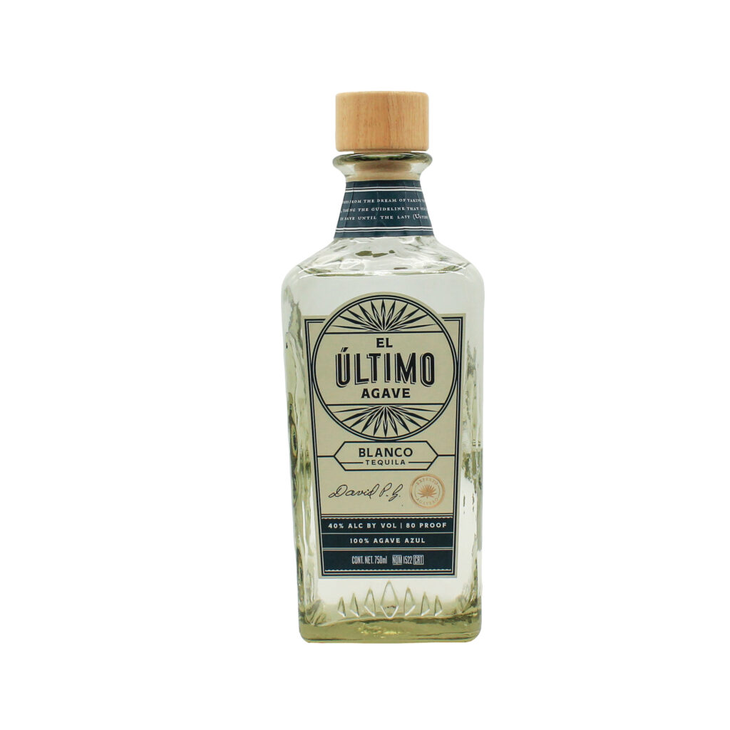 Tequila El último agave blanco -750 ml - Hacienda de Oro