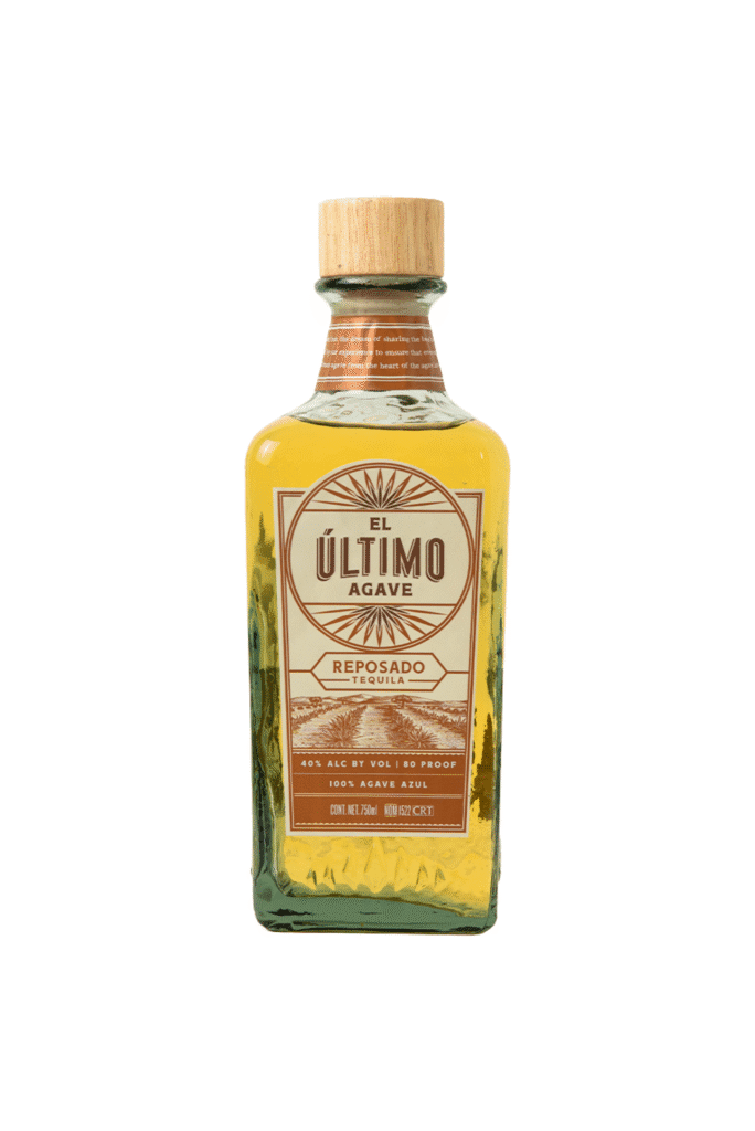 Tequila El último agave reposado - 750 ml - Hacienda de Oro