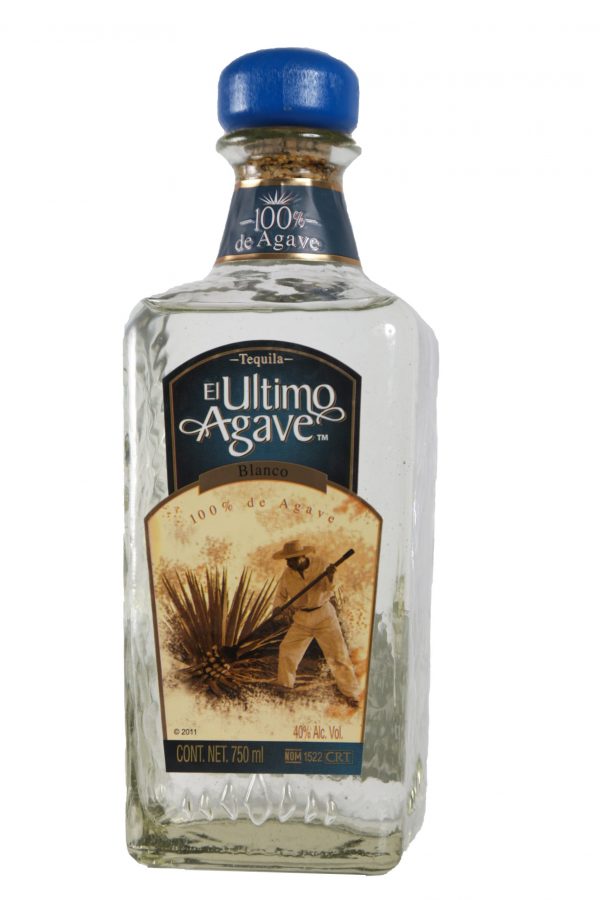 Tequila El último agave blanco -750 ml - Hacienda de Oro