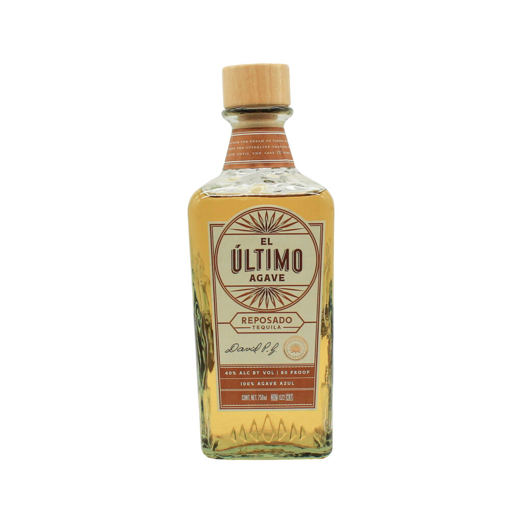 Tequila El último agave reposado - 750 ml - Hacienda de Oro